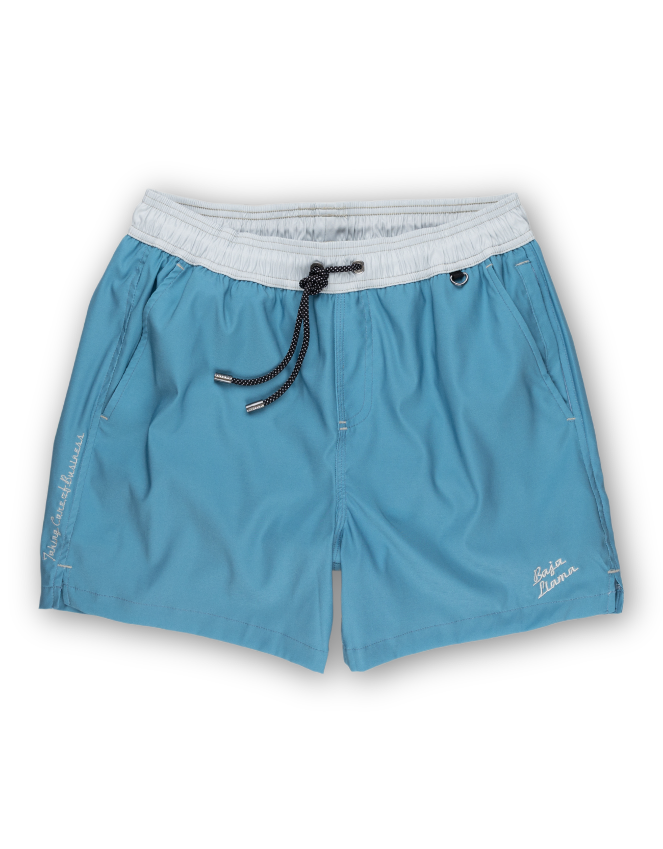 Solid Sky Seeker Stretch Swimsuit 6" – Bajallama